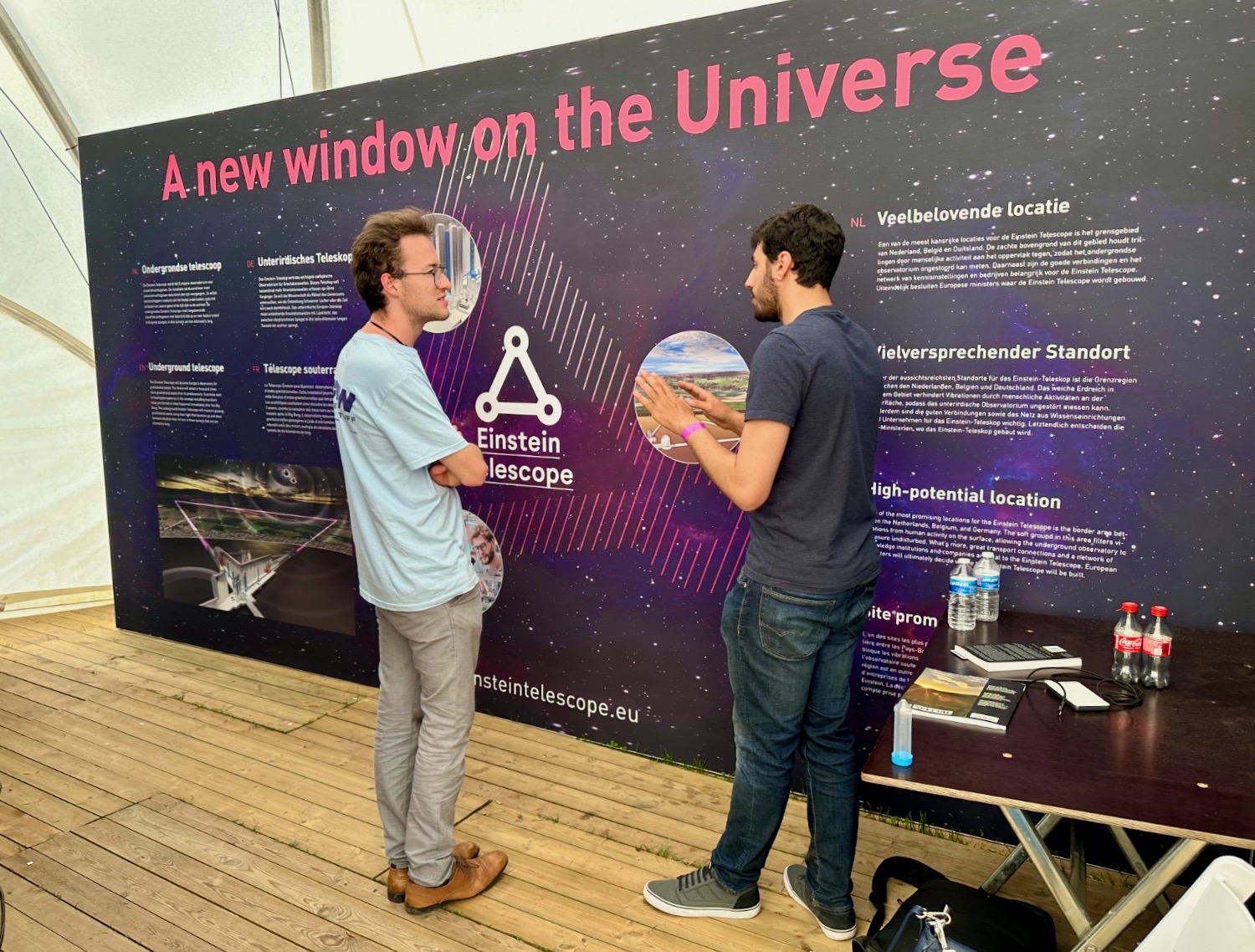 Renewed pop-up expo debuts at Nerdland - Einstein Telescope