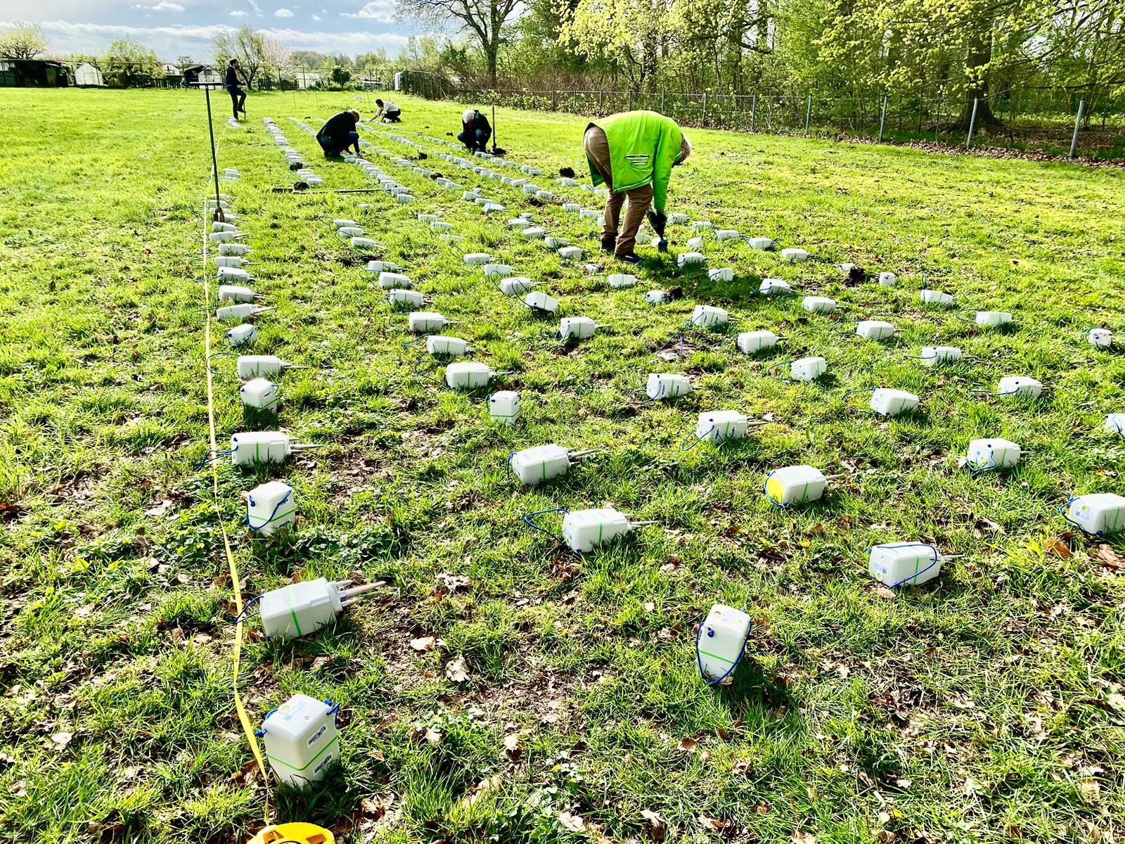 250 géophones « écoutent » les vibrations du sol - Einstein Telescope