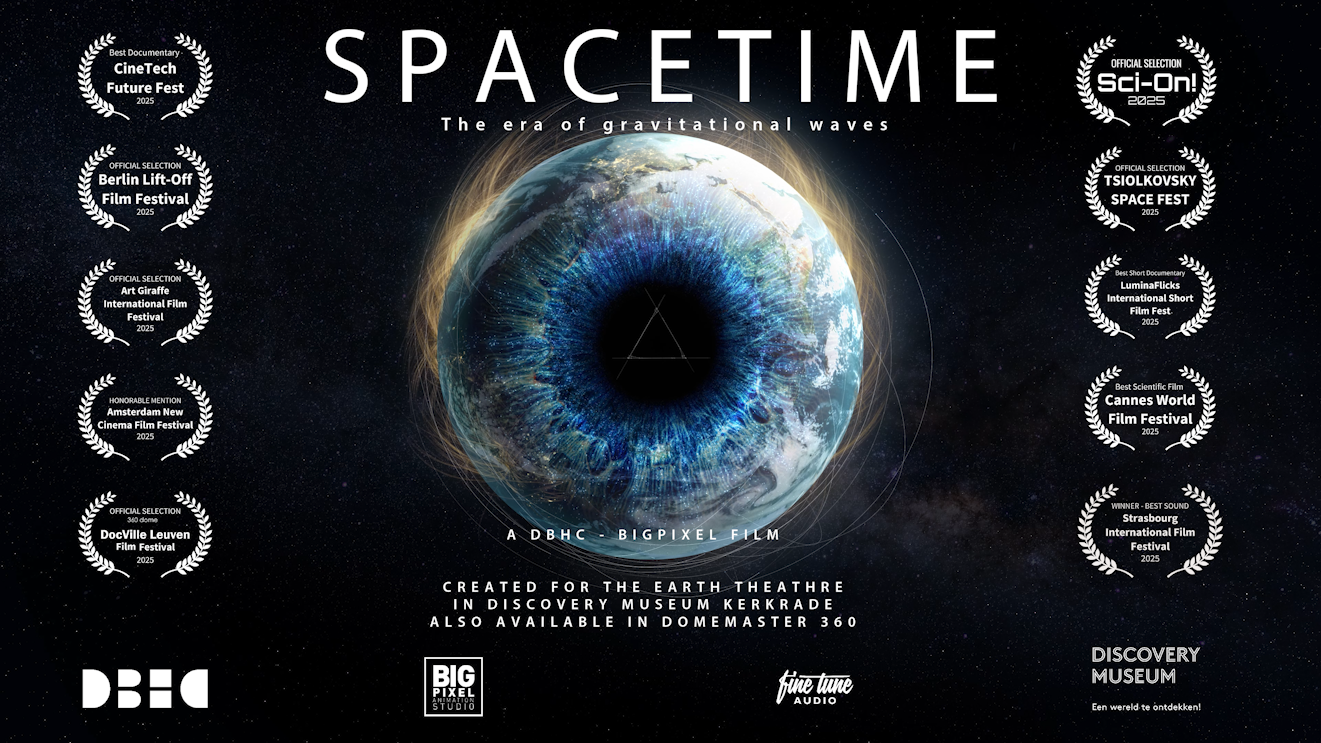 Spacetime winnaar op Cannes World Film Festival - Einstein Telescope
